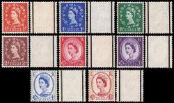 1959 Phosphor Graphites (SG599-609) | GB Stamps | Albany Stamps