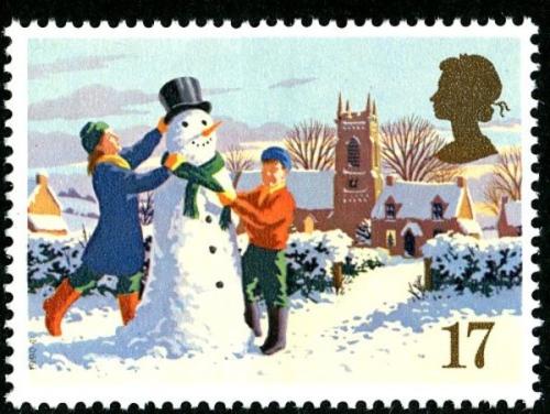 1990 Christmas 17p