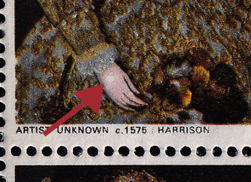 1968 Queen Elizabeth Painting - 2 blocks with Listed Flaw W138f ...