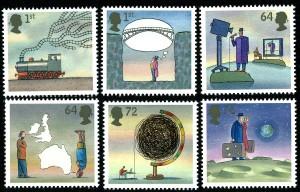 2007 Inventions Gummed (SG2721-2726)