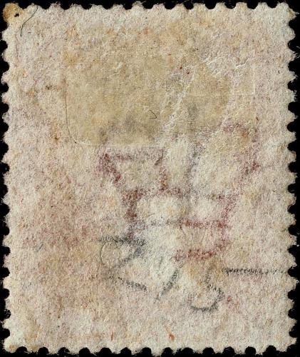 SG43/44 1d Red, Plate Number 215 - Mounted Mint (Cat. £90)