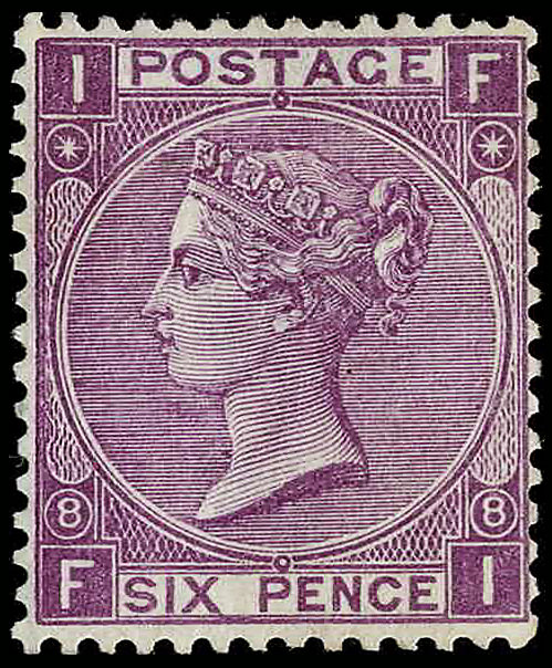 SG102-121 Large Uncoloured Corner Letters (1867-80) | GB Stamps ...