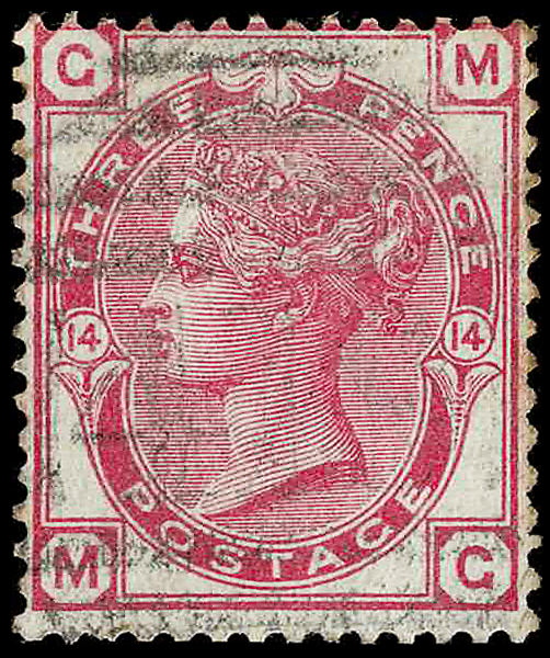 SG138-156 Large Coloured Corner Letters (1873-80) | GB Stamps | Albany ...