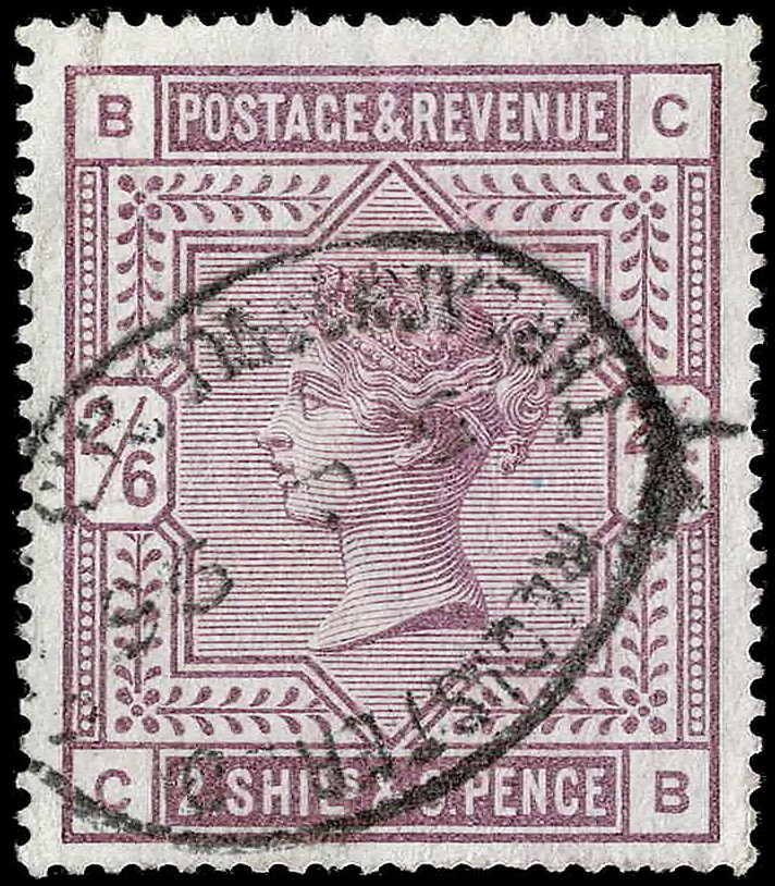 SG175-196 Large Coloured Corner Letters (1883-84) | GB Stamps | Albany ...