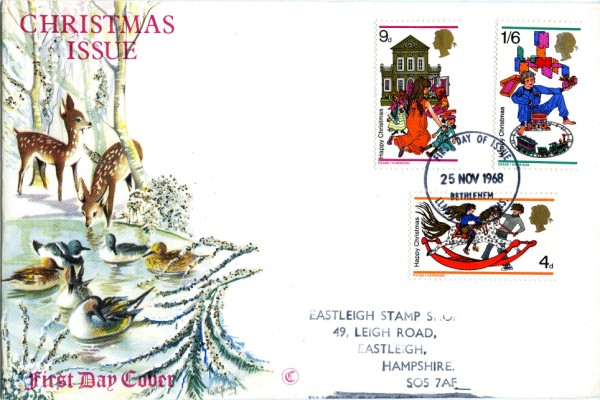 1968 Christmas (Addressed)