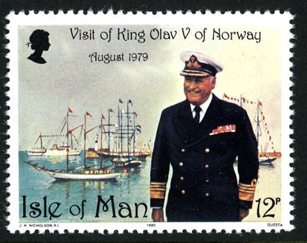 1980 King Olav 5th of Norway