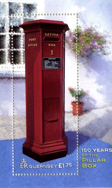 2002 First Pillar Post Box 150th Anniversary MS