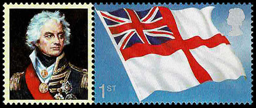 2005 Smilers Autumn Stampex Flags Stamp with Label (Label may vary)