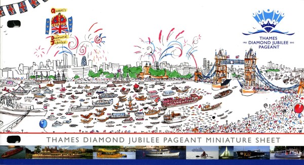 2012 Thames Pageant Diamond Jubilee pack