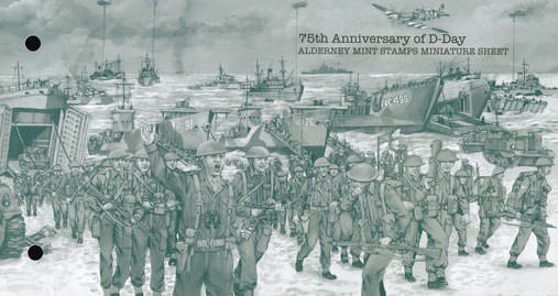 2019 75th Anniversary of D-Day Miniature Sheet Pack