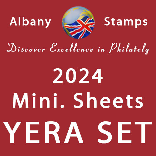 2024 Year Set of 8 Miniature Sheets without Barcodes