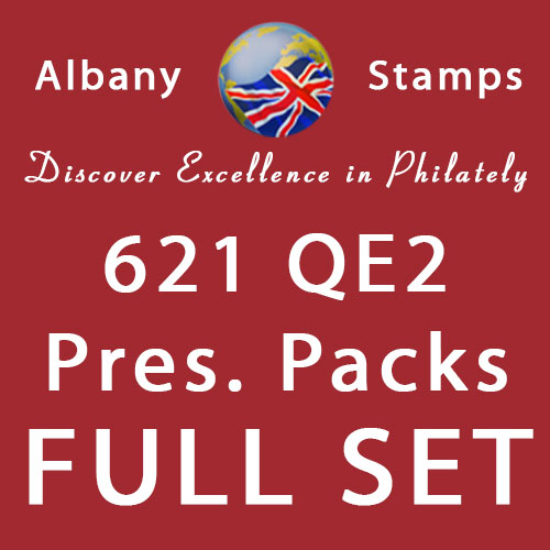 Queen Elizabeth II Full Collection of 621 Presentation Packs