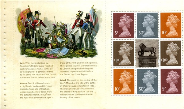 SG03012b 2015 Battle of Waterloo Flags & Armour Trophies