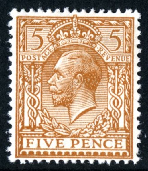 SG382 5d Yellow-Brown