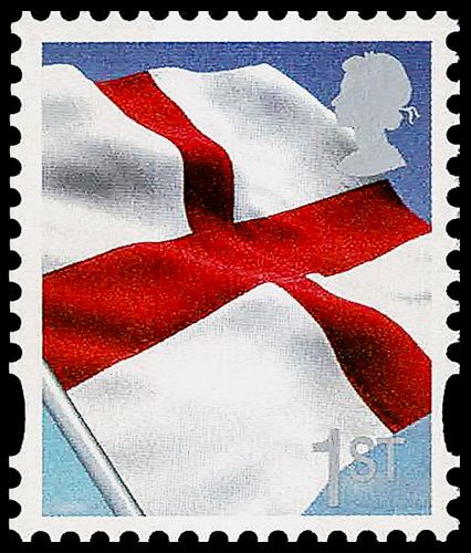 SG EN51 1st St George's Flag Silver Head, Walsall