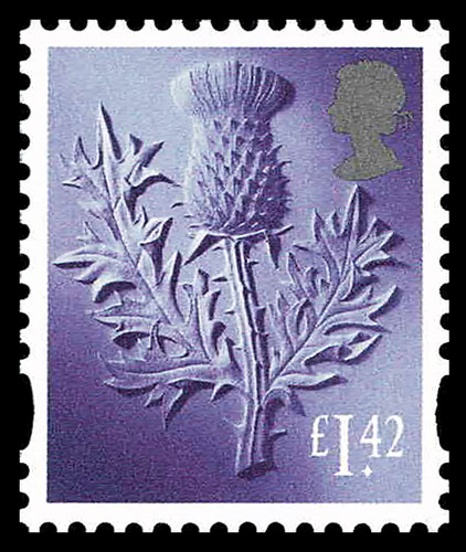 SG S167 £1.42p Thistle
