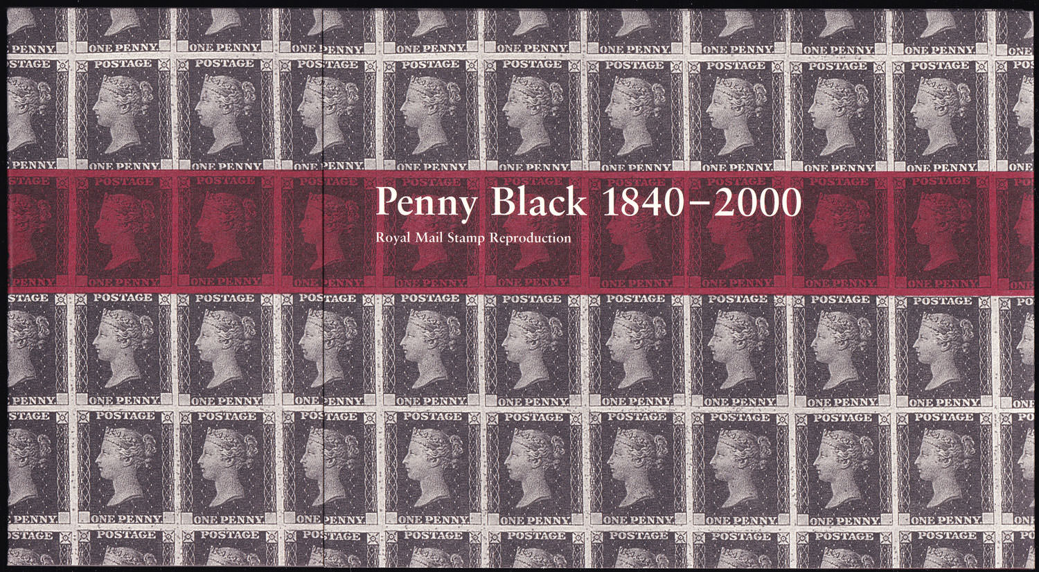 2000 Penny Black Royal Mail Reproduction Presentation Pack (Facsimile ...
